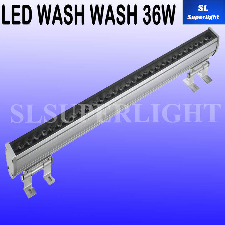 LED wash wash 36W ไฟย้อมอาคาร ไฟย้อมตึก ไฟย้อมสีกำเเพง ไฟส่องเวที ...