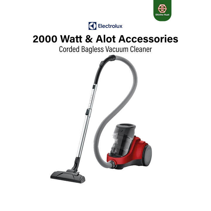 Electrolux Bagless Vacuum Cleaner EC41-6CR | Lazada