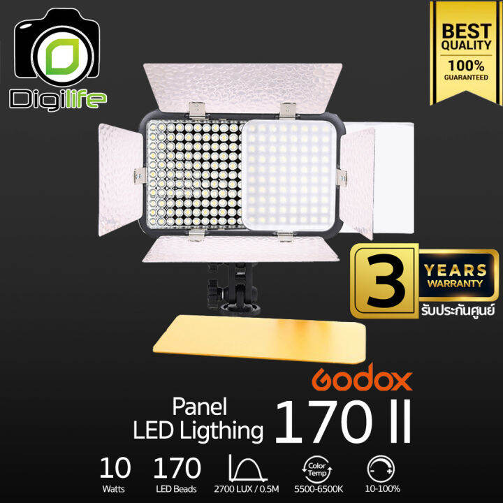 Godox LED 170 II 10W 5500K-6500K - รับประกันศูนย์ Godox Thailand 3ปี ...