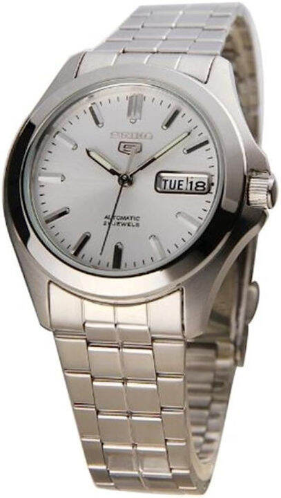 Seiko Men's SNKK87 Two Tone Stainless Steel Analog with White Dial ...