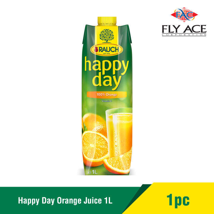 Happy Day Orange Juice 1L | Near Expiry | Lazada PH