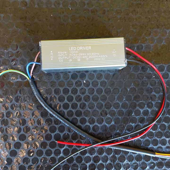 Trafo Driver Lampu Sorot 100 Watt Ballast LED 100w Trafo Lampu Tembak ...