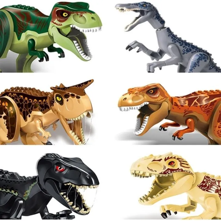 selling Compatible with lego Jurassic dinosaurs assembled world wood ...