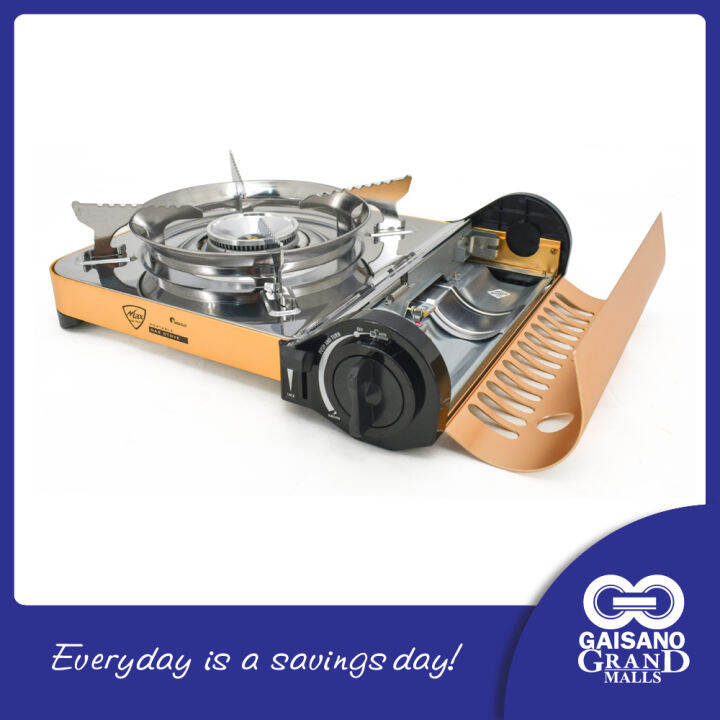 MAXSUN Extreme Heat Aluminum Portable Gas Stove with Case 826 Gaisano ...
