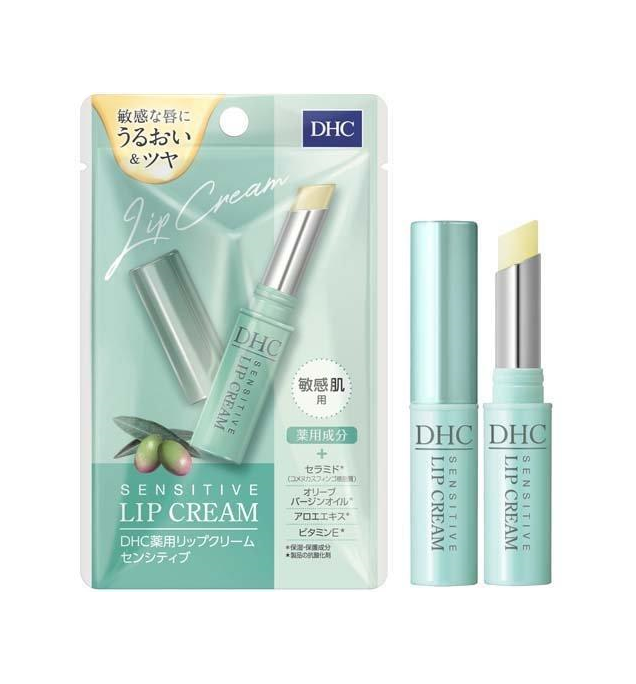 DHC Sensitive Lip Cream 1.5g ลิปครีมเพื่อการบำรุงสำหรับผู้ที่มีผิวแพ้ ...