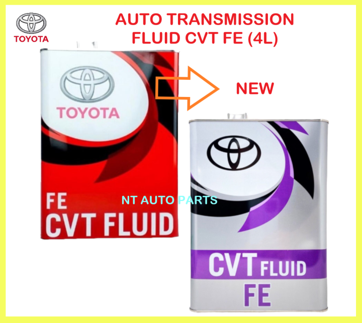 ORIGINAL GENUINE Toyota ATF CVT FE 4L Automatic Transmission Fluid OIL ...