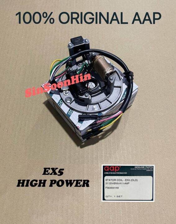 Honda EX5 HIGH POWER Magnet Fuel Coil With Plate / Stator Coil ...