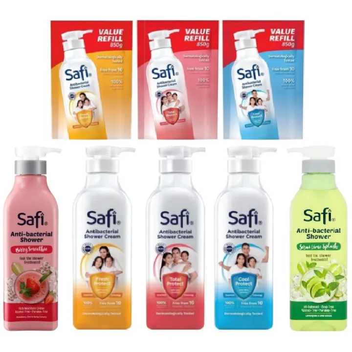 Safi Antibacterial Shower Cream 1kg / 850g / 975g | Lazada