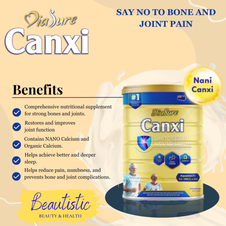 Crestvines Diasure Canxi Milk Lactoferrin & Colostrum Milk 400g ...