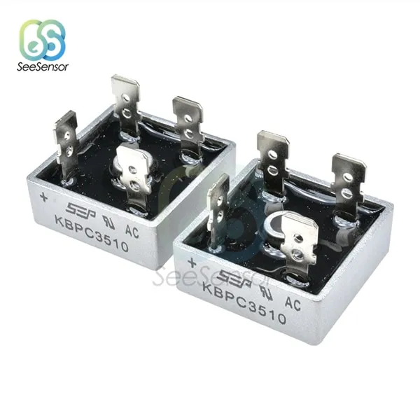 5Pcs/lot KBPC5010 KBPC1510 KBPC2510 KBPC3510 GBPC3510 Diode Bridge ...