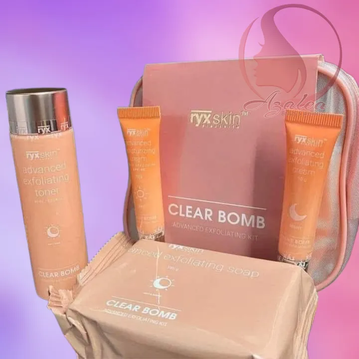 New Sets Ryx Skincerity CLEAR BOMB Advanced Exfoliating Kit | Lazada PH