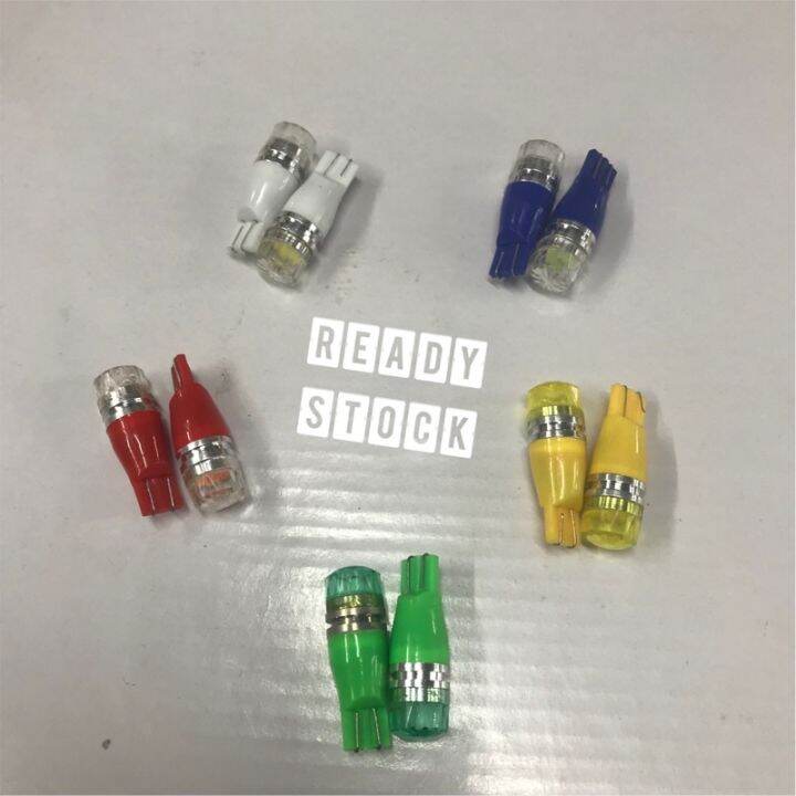 LED T10 KELIP LED KERETA PELBAGAI WARNA | Lazada