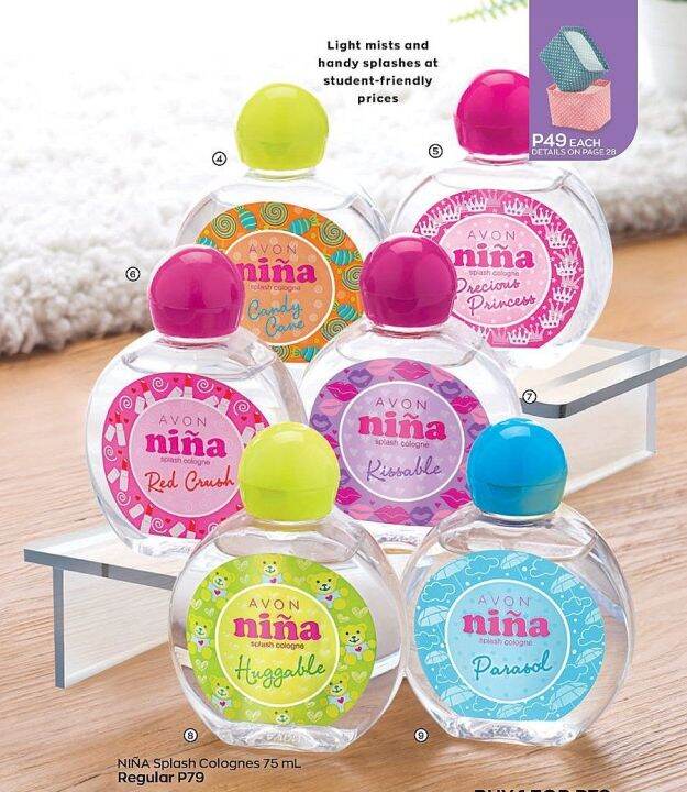 AVON Niña Splash Cologne 75 ml | Lazada PH