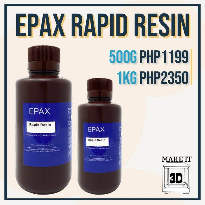 EPAX Rapid Resin - General Purpose 3D Printing Resin for mSLA 405nm 3D ...