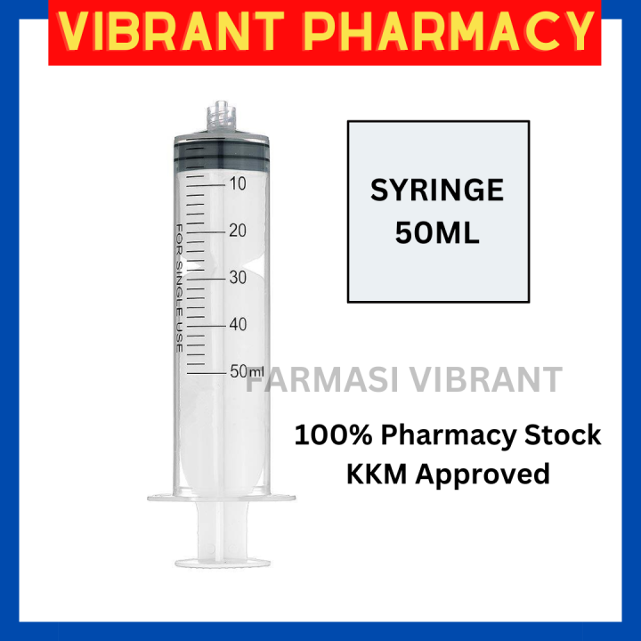 Picagari / Syringe Besar 50ML Catheter Tip (Tube Feeding susu) 1pcs ...