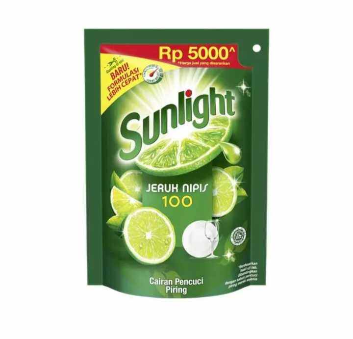 SUNLIGHT LIME POUCH 210ML / SUNLIGHT 5000 | Lazada Indonesia