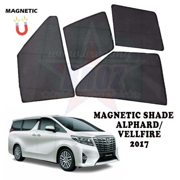 Alphard / Vellfire 2015-2019 Carfit Oem Magnetic Car Sunshade - UV ...
