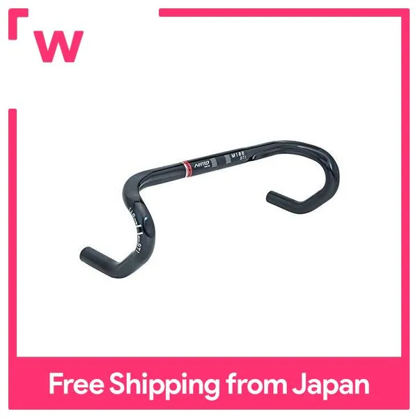 NITTO M186-STI φ26.0 BLACK 380 Handlebar | Lazada PH