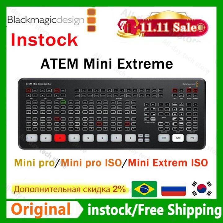 แบล็คเมจิกดีไซน์ ATEM Mini ATEM Mini Mini Pro ATEM สวิตช์สตรีมสดขนาด ...