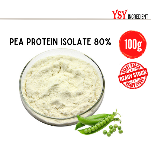 Pea Protein Isolate 80% Serbuk Protein Kacang Pea 80% - Halal certified ...