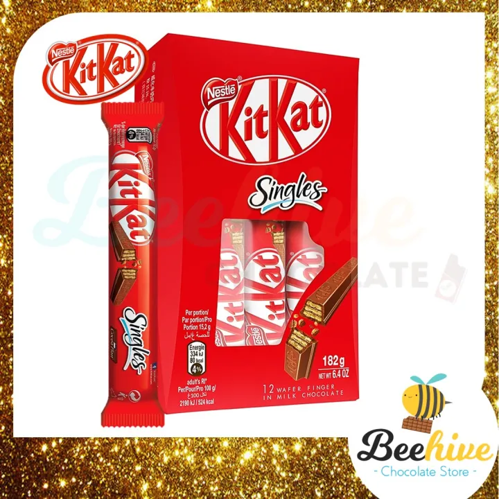 Kit Kat Singles Chocolate KitKat Wafer 182g | Lazada