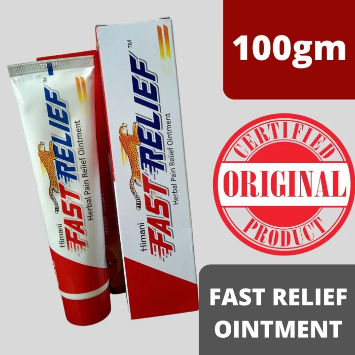FAST RELIEF Herbal Pain Ointment/ Himani Brand from India/100ml | Lazada PH