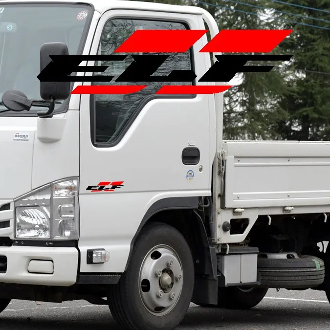 Factory Outlet Stickers | 2X Isuzu Elf Truck | Decals | Vinyl Weather ...