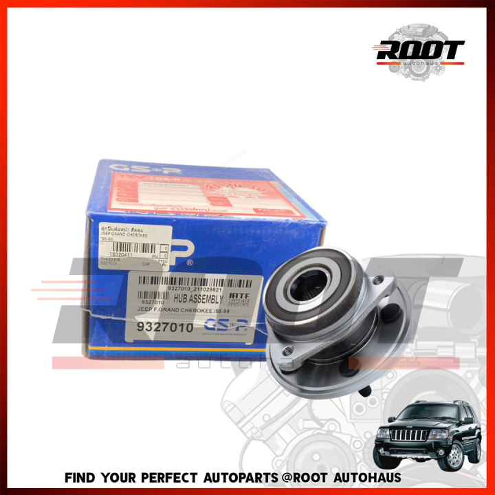 GSP ลูกปืนล้อหน้า ติดดุม JEEP GRAND CHEROKEE ปี 95-99 เบอร์ 9327010 ...