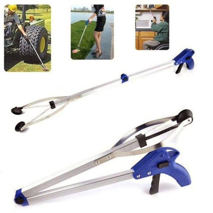 Outdoor Grabber Foldable Garbage Picker Tong Claw Pick Up Stick Picking ...