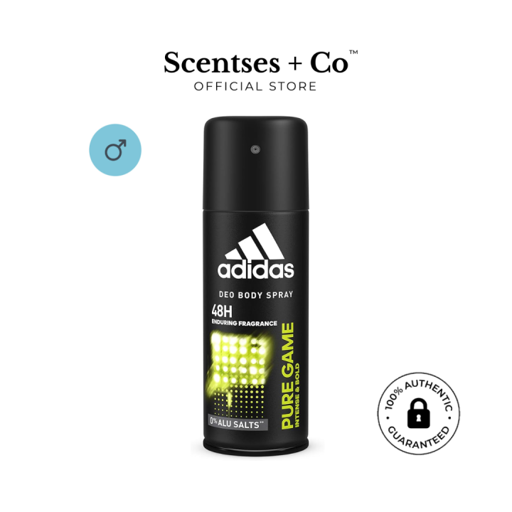 Adidas Pure Game Deodorant Spray 150mL | Lazada