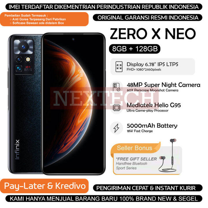 Infinix Zero X Neo 8/128GB – 48MP OIS with 60X Periscope Zoom - Garansi ...