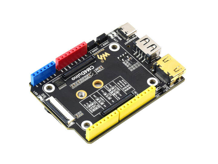 Arduino Compatible Base Board For Raspberry Pi Compute Module 4, HDMI ...
