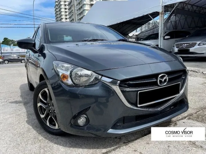 Mazda 2 / Demio (Hatchback) 2014 2015 2016 2017 2018 2019 2020 2021 2022 2023 Door Visor / Mugen ...