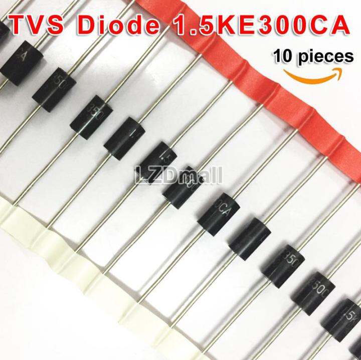 10pcs TV Dioda 1.5KE300CA DO-201AD Dua Arah Saluran 1500W 300V | Lazada PH