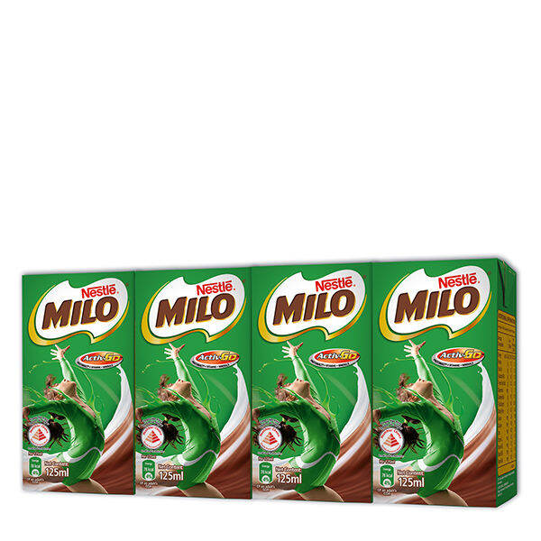Nestle Milo UHT (125ml x 4's) | Lazada
