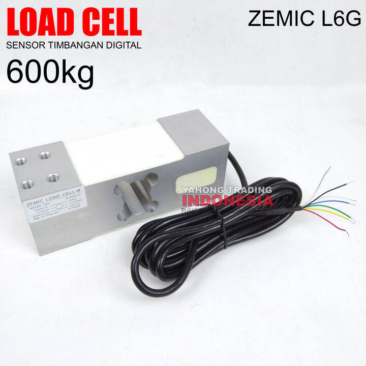 Load Cell Loadcell ZEMIC L6G 600kg Sensor Berat Timbangan Digital | Lazada Indonesia