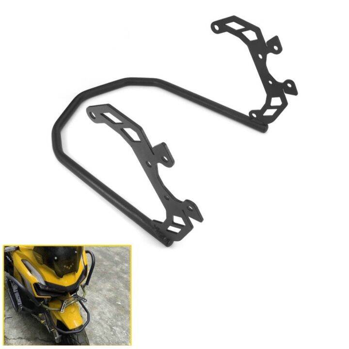 MOTORCYCLE HONDA ADV FRONT CRASH GUARD MATTE BLACK | Lazada PH