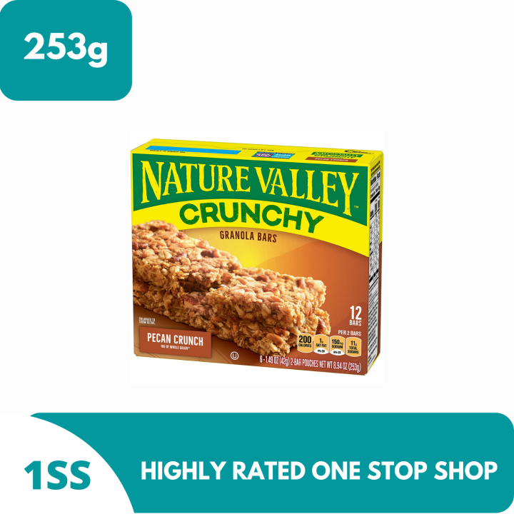 Nature Valley Crunchy Granola Bar Pecan Crunch 253g | Lazada PH