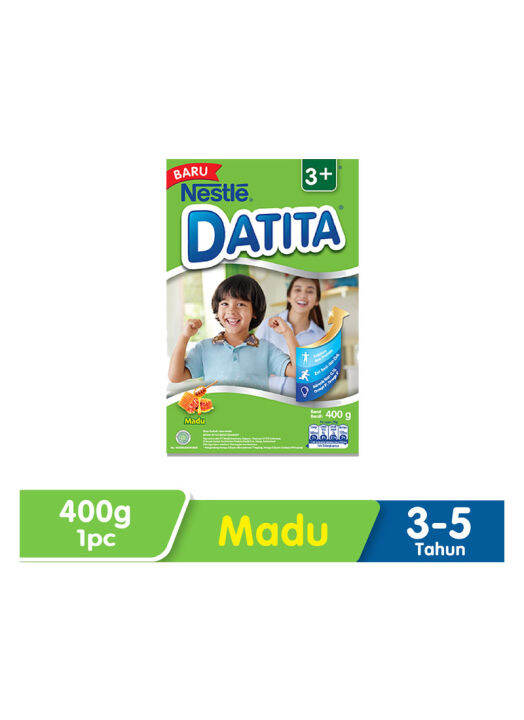 Nestle Datita 3+ Susu Pertumbuhan Anak umur 3 - 5 tahun Madu 400 gr ...