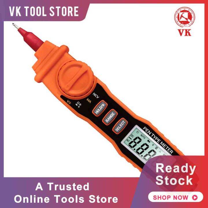 【VK】ANENG A3002 Digital Multimeter Non Contact ACV/DCV Electric ...