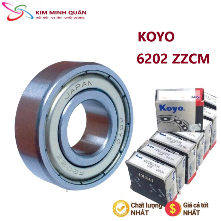 Vòng Bi , Bạc Đạn KOYO 6202 ZZCM Tiêu Chuẩn Quốc Tế | Lazada.vn