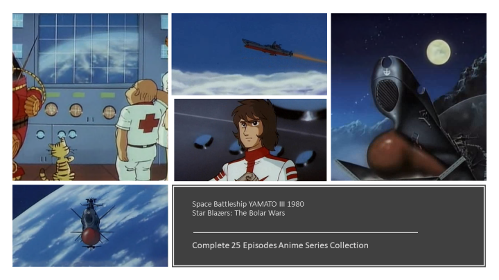 Space Battleship YAMATO III 1980 Anime Series Complete 25 Episodes ...