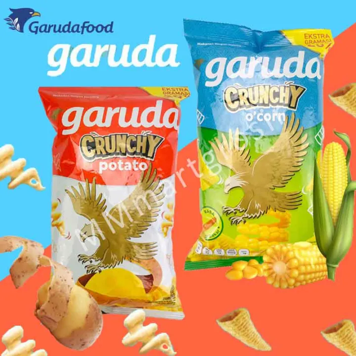 Garuda / Crunchy O'corn / Crunchy Potato / Snack Jagung & Kentang ...