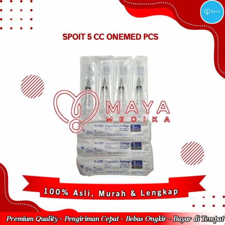 Spoit 5 CC OneMed Pcs | Lazada Indonesia