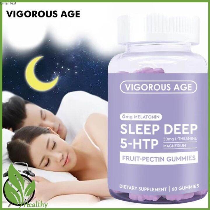 Melatonin Gummies Sleep Gummies Sleep Support Help Sleep Stress Relief ...