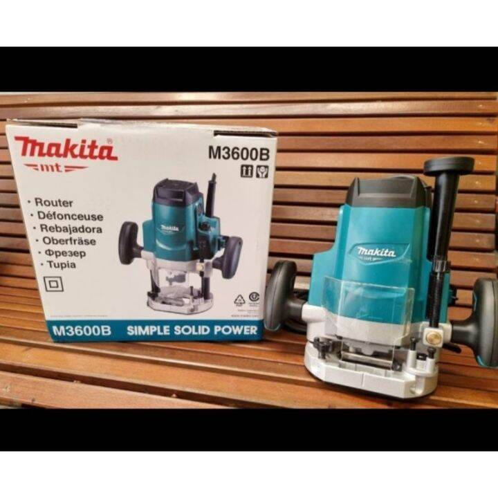 Makita M3600B Mesin Router 12mm Mesin profil 12 mm M 3600B 1650 Watt ...