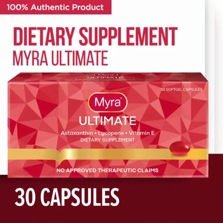 MYRA E ULTIMATE 30 Capsules | Lazada PH