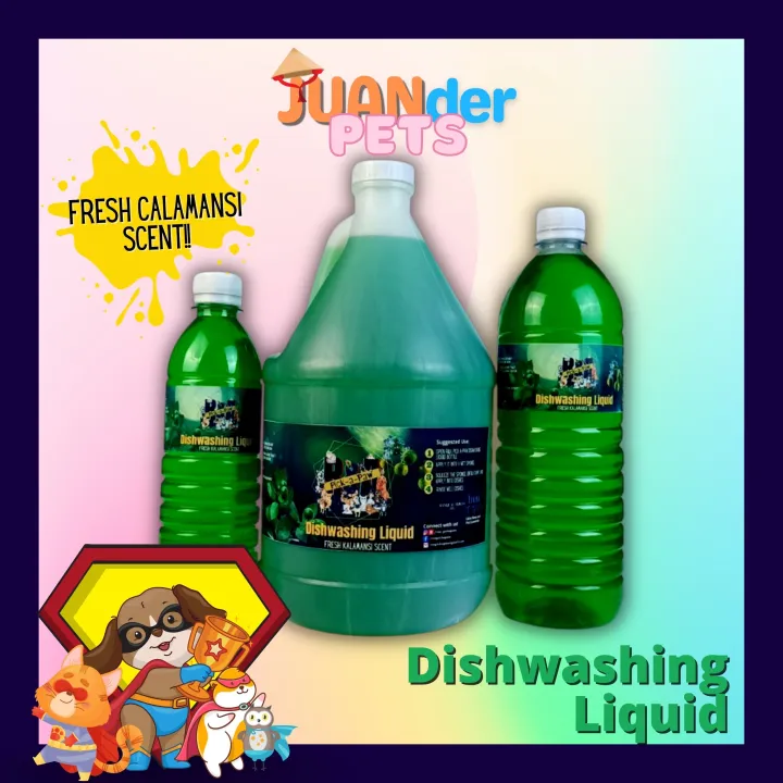 Quality Dishwashing Liquid Fresh Lemon Scent with Antibacterial and ...