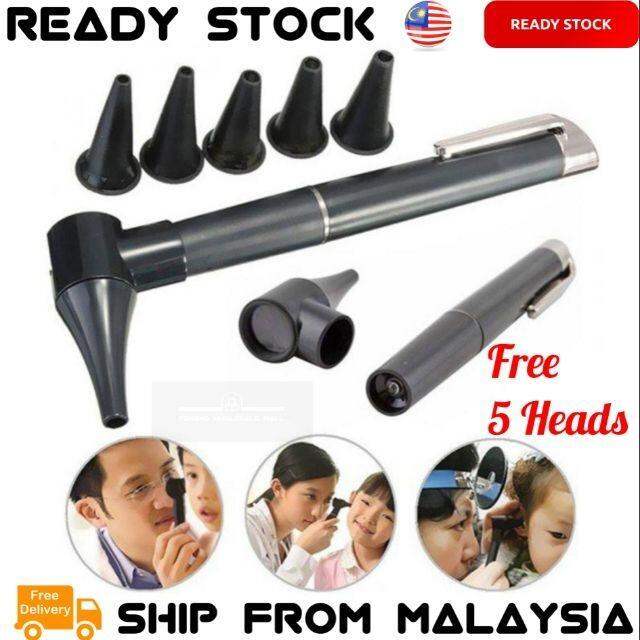 Otoscope with Light Medical Diagnostic Penlight Ear Care Magnifying ...