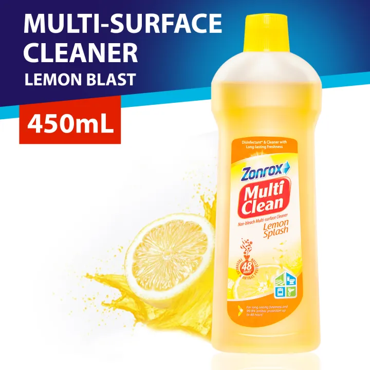 Zonrox Multi Clean Lemon Splash (450 mL) | Lazada PH